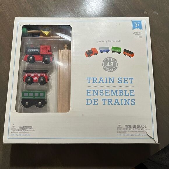 Pottery Barn Kids | Toys | Pottery Barn Kidspottery Barn Wooden Train ...